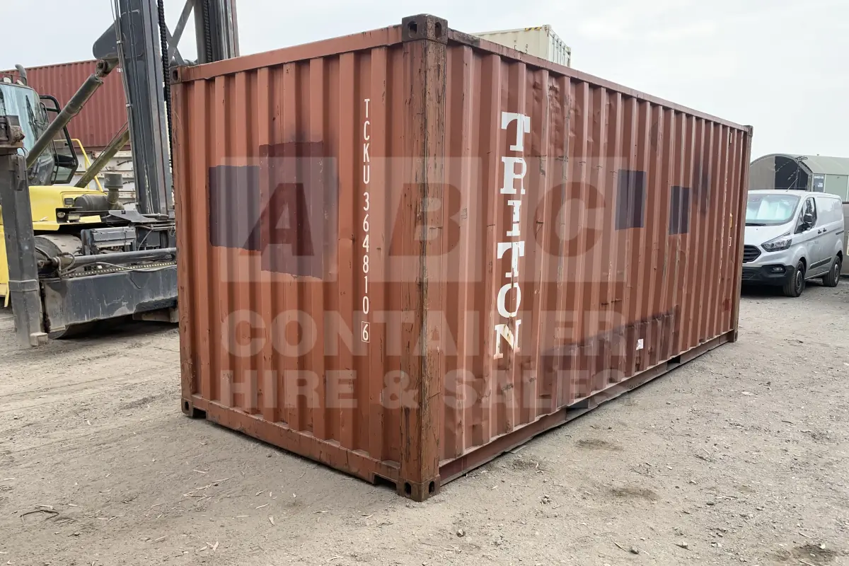 20' Standard Height Steel Container (Doors One End) TCKU3648106