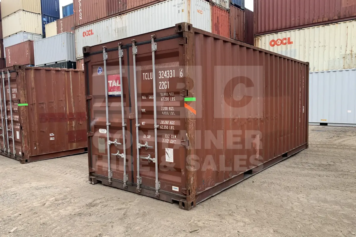 20' Standard Height Shipping Container CBHU3773773