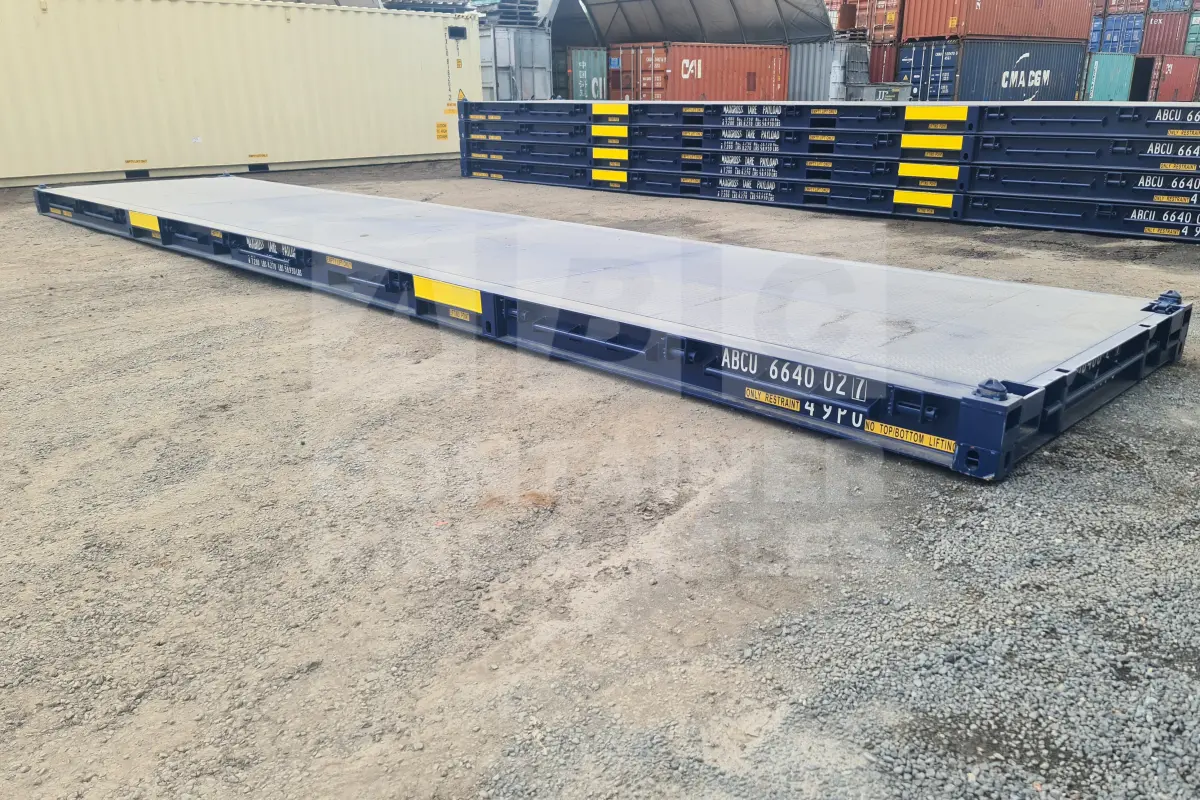 40' Platform 316mm Base Depth Shipping Container (Built In Twist Lock ...