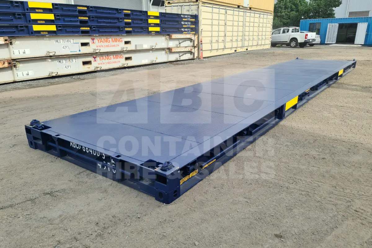 40' Platform 316mm Base Depth Shipping Container (Built In Twist Lock) ABCU6640069