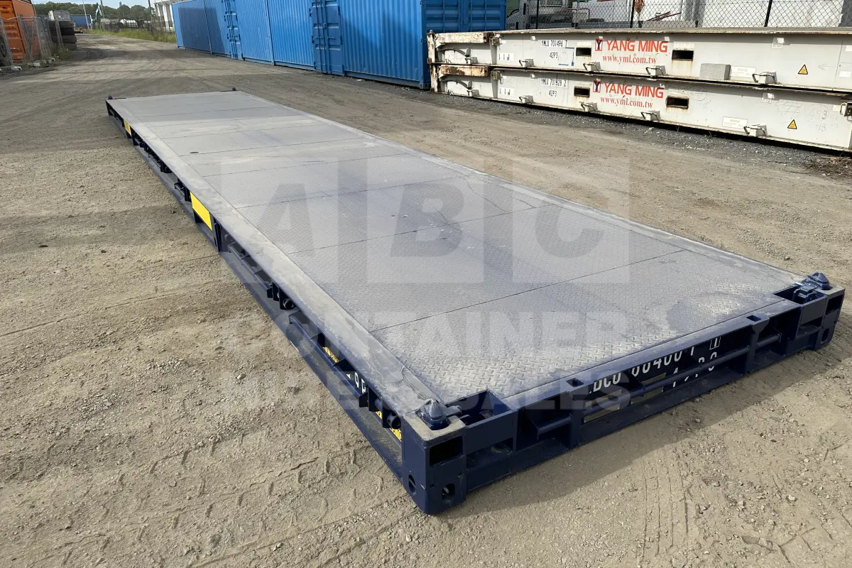 40' Platform 316mm Base Depth Shipping Container (Built In Twist Lock) ABCU6640048